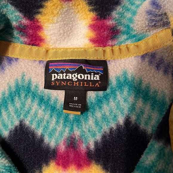 Patagonia | Tops | Rare Patagonia Synchilla Discontinued Pattern | Poshmark